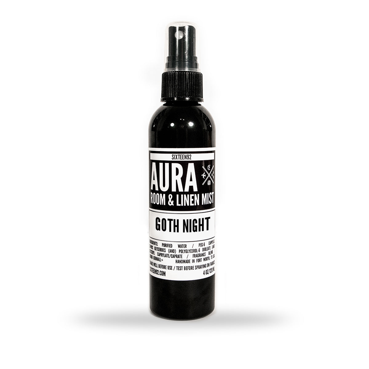 AURA Room & Linen Mist - Goth Night Collection – SIXTEEN92